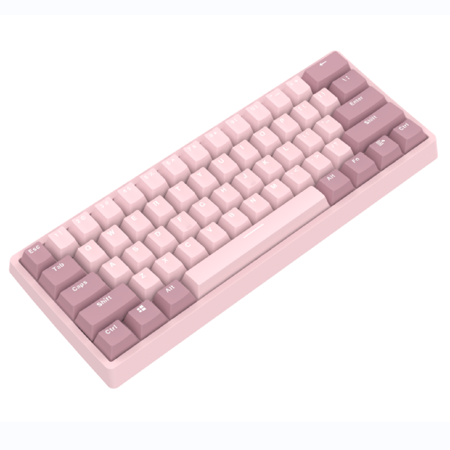 Mechanical keyboard-purple_Dwason,mouse and keyboard